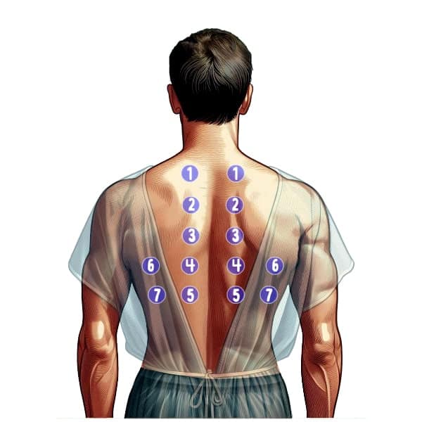 Lung Sounds Stethoscope Placement For Posterior